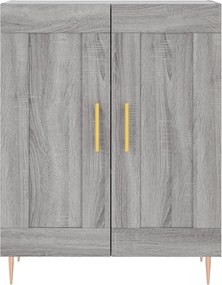Skříň highboard šedá sonoma 69,5 x 34 x 180 cm kompozitní dřevo 3195785