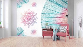 Malvis ® Tapeta Mandala v pastelech Vel. (šířka x výška): 432 x 290 cm