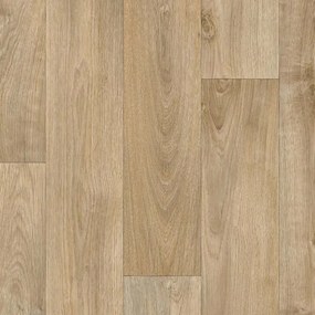 Lentex, PVC podlaha - lino Flexar PUR 631-04, na míru, šíře 2m,4m, hnědá, bez podkladu, kancelář