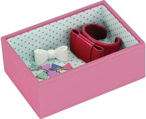 Krabička na šperky Stackers open mini pink