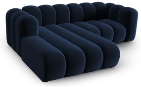 Tmavě modrá rohová pohovka (levý roh) Lupine – Micadoni Home