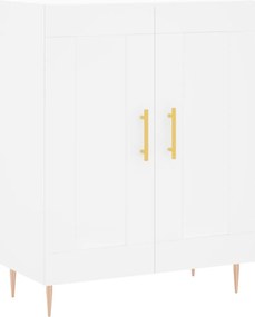 Skříň highboard bílá 69,5 x 34 x 180 cm kompozitní dřevo 3199673