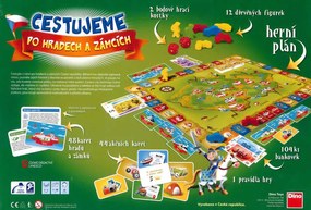 DINO Hra Cestujeme po hradech a zámcích *SPOLEČENSKÉ HRY * dn631281