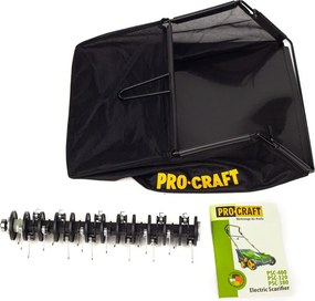 Procraft PSC380 elektrický vertikutátor 38cm 1800W