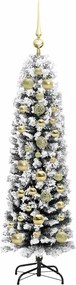 Umělý vánoční stromeček Zelená 150 cm PVC, ocel a plast 3395009