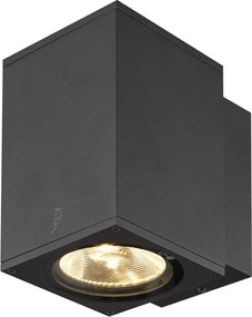 LA 1003417 ENOLA SQUARE M single venkovní LED nástěnné přisazené svítidlo antracit - BIG WHITE (SLV)