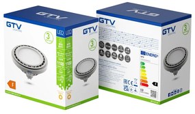 LED žárovka GU10, 12,5 W – GTV