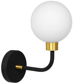 Toolight Moderní nástěnná lampa APP1301-1W Black Gold
