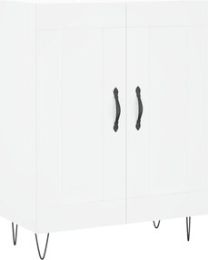 Skříň highboard bílá 69,5 x 34 x 180 cm kompozitní dřevo 3189949