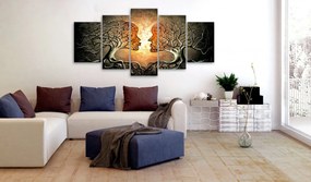 Obraz - Milostné vyznání (200x100 cm) - Murando DeLuxe