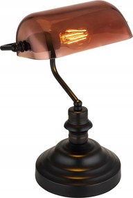 Stolní lampa Antique černá-měděná 2491C Globo Lighting