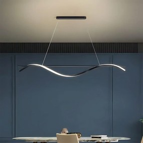 Toolight Toolight, LED závěsná lampa 120cm, 27W, 3000K, LHJ019-CP, černá, OSW-50004