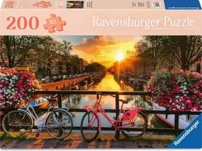 Ravensburger 120017332 Západ slunce v Amsterdamu 200 dílků / věk od: 9