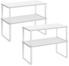 Set 4 kuchyňských polic KCS028W01