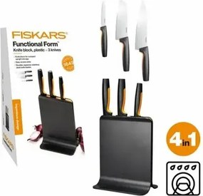 Fiskars Functional Form 1057555 Plastový blok se třemi noži