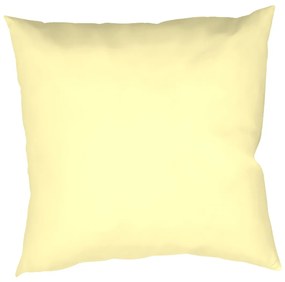 Dadka Povlak na polštář krep Žlutý UNI 40x40 cm