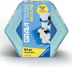 RAVENSBURGER Stavebnice GraviTrax Micro Startovní sada S modrá / 63 dí