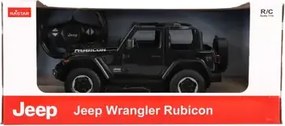TEDDIES RC auto Jeep Wrangler Rubicon černá / 2,4 GHz / dálkové ovládá
