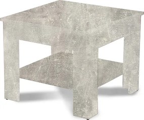 Nábytkáři ORFA ARTUR -  konferenční stolek 67 X 67 (LAWA) - lamino - BETON SVĚTLÝ - (WB-U) (K150)