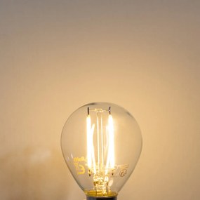 Sada 5 stmívatelných LED žárovek E14 P45 čirá 3W 250 lm 2700K