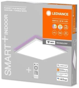 Ledvance - LED RGBW Stmívatelný panel SMART+ PLANON LED/28W/230V Wi-Fi + DO