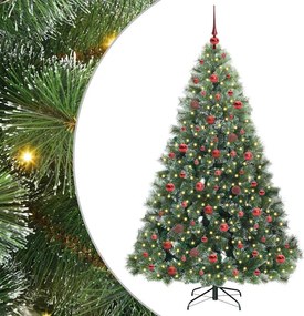Umělý vánoční stromeček s stojanem Zelená 180 cm PE a PVC 3397848