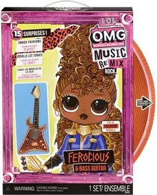 MGA L.O.L. Surprise! OMG ReMix Rock Velká ségra panenka Ferocious / 15
