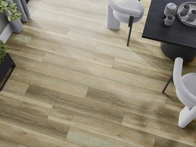 Mexen West Orange vzorek vinylových panelů SPC 6,5 mm, podložka IXPE 1,5 mm, 4 V-spáry, Dub - F1009-S