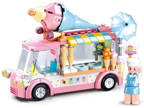 Sluban Girls Dream M38-B0993A Zmrzlinový vůz