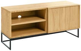 Dubový TV stolek Kave Home Taiana I. 112 x 42 cm