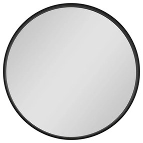 Hopa Zrcadlo bez osvětlení REISA BLACK Průměr - 60 cm OLNZREI60B