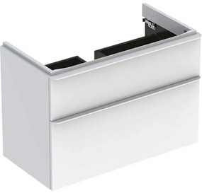 Geberit Smyle Square Koupelnová skříňka pod umyvadlo 88,4 cm, bílá 500.354.00.1