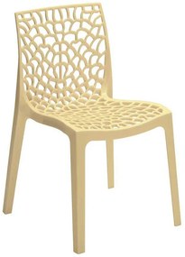 Stima Designová stohovatelná jídelní židle GRUVYER | Odstín: polypropylen grigio