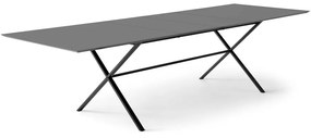 Antracitový rozkládací jídelní stůl 100x210 cm Meza – Hammel Furniture