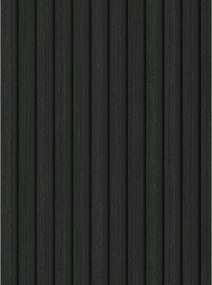Mexen Lam-B, akustické stěnové lamely 275 × 30 cm, HDF deska 4 mm, technická dýha, dub černý stříbřitý, S100-275307-3015-025