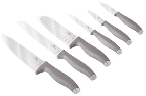 BERLINGERHAUS Sada nožů nerez 6 ks Taupe Collection BH-2953