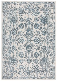 Flair Rugs, Kusový koberec Wool Loop Yasmin Ivory/Blue, 200x290, modrá, kancelář