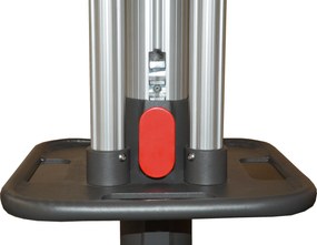 Doppler GOLIATH zahradní slunečník 500 x 500 cm červená