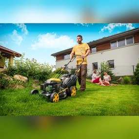 Sekačka na trávu s pojezdem 4v1 Riwall PRO RPM 4735