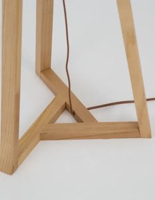 Dřevěná stojací lampa Salino B 50 Dřevo