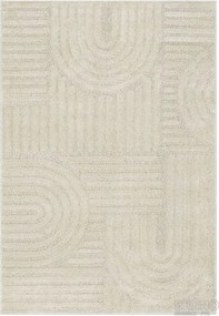 Breno Kusový koberec ART 1121 Cream, 120x170 cm, Béžová