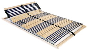 Lamelový rošt postele se 42 lamelami 7 zón 140 x 200 cm