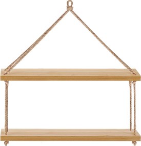 Tutumi Tutumi, nástěnná polička 50x15 cm 322121, borové dřevo, HOM-06808