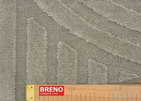 Breno Kusový koberec POMPEI 1611 Beige, 160x230 cm, Béžová/Hnědá