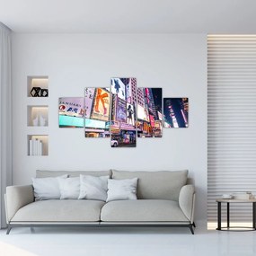 Obraz - New York Theater District (125x70 cm)