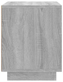 Noční stolek šedý sonoma 44 x 35 x 45 cm kompozitní dřevo - Default Title