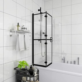 Skládací sprchový kout ESG 80 x 140 cm černý