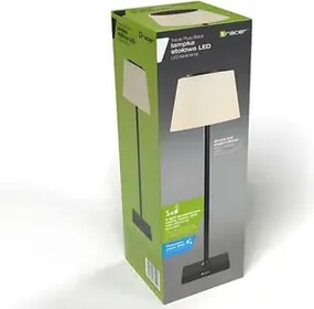Tracer Pluto černá / Stolní lampa / USB-C / IP44 / 1800mAh