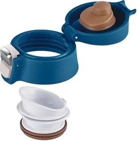 Emsa TRAVEL MUG light 0.4l tmavě modrá / Termohrnek / nerezová ocel