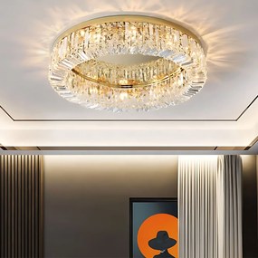 Toolight Toolight, stropní svítidlo 60cm, 8xE14, APP1729-8C, zlatá lesklá, OSW-06355